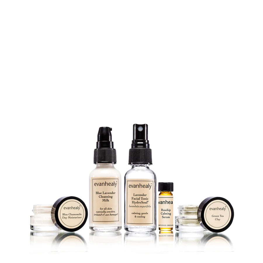 Calming Skin Care Products for Sensitive Skin | evanhealy